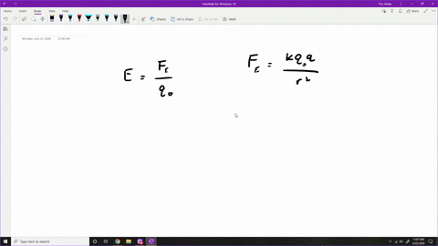 SOLVED:Show that the definition of electric field strength (E=Felectric ...