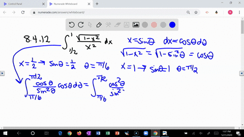 SOLVED:Trigonometric substitutions Evaluate the following integrals ...