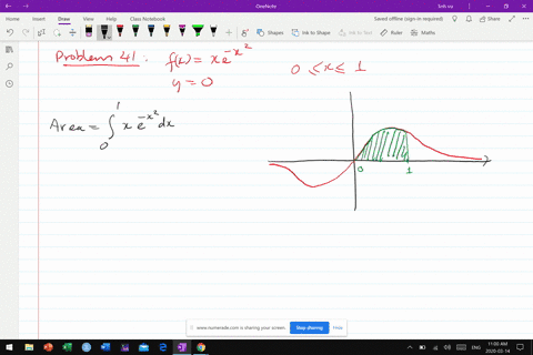 SOLVED:Finding the Area of a Region In Exercises37 - 42 , sketch the ...