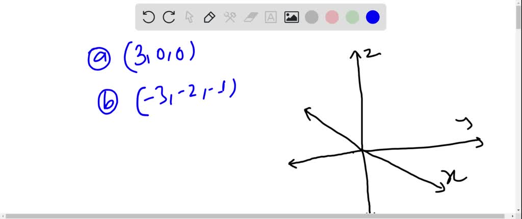 ⏩SOLVED:In the coordinate system shown by Fig. 3-4, the horizontal ...