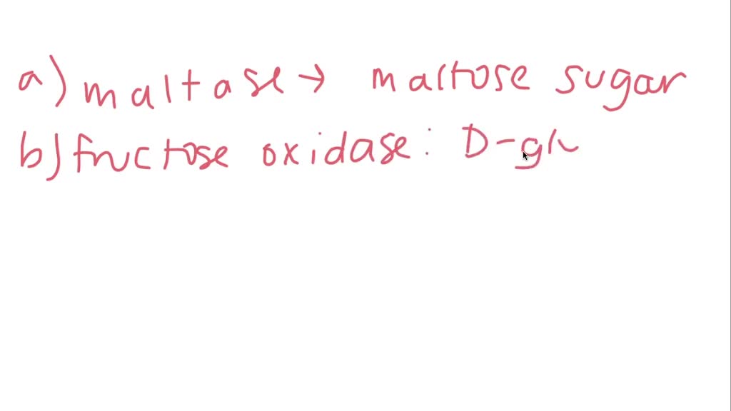 SOLVED:Give the substrate for each of the following enzymes: (20.2) a ...
