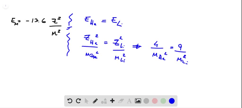 SOLVED:Consider the Bohr energy expression (Equation 30.13) as it ...