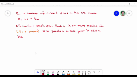 SOLVED:(a) Fibonacci posed the following problem: Suppose that rabbits live forever and that ...