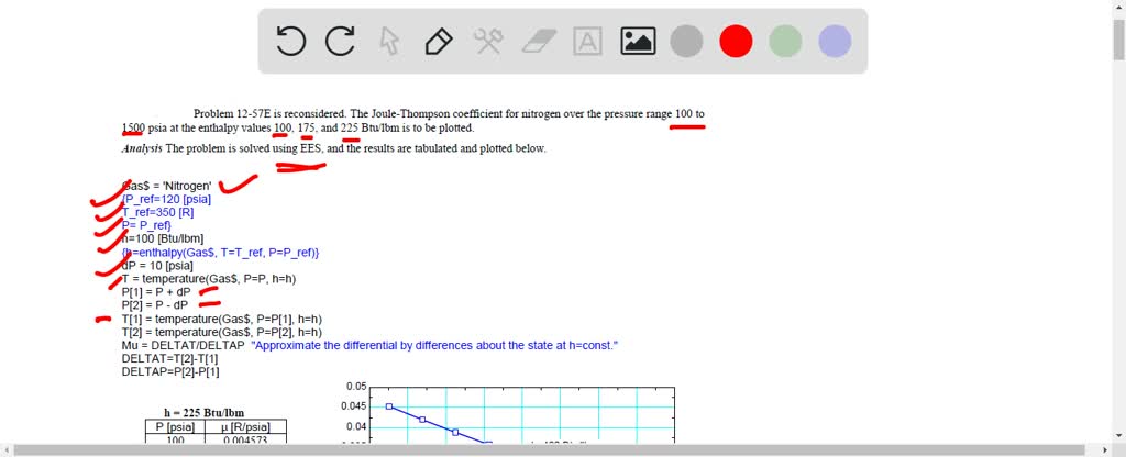 SOLVED:Reconsider Prob. 3-97. Using EES (or other) software, compare the pressure results of the ...