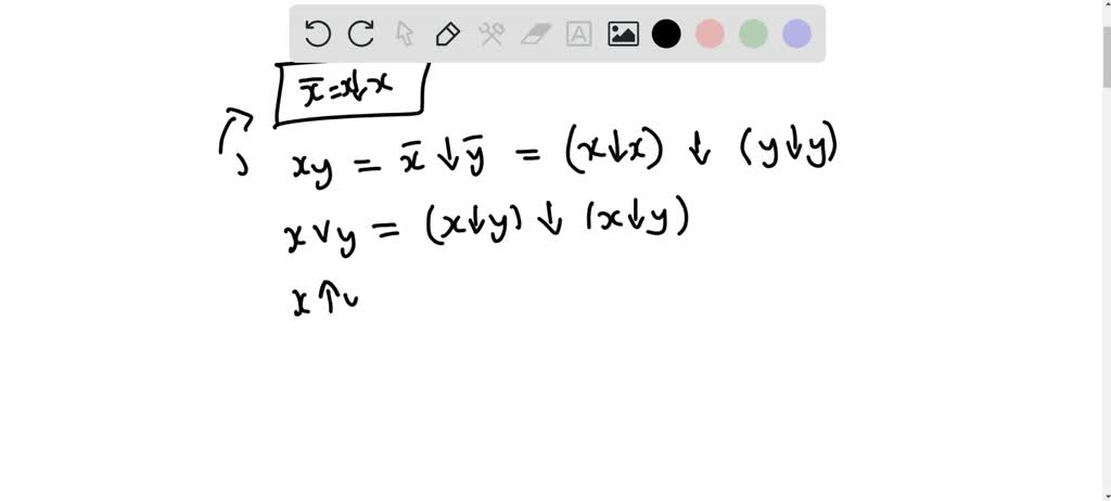 Show that a bubbled AND gate is equivalent to NOR gate. | Numerade