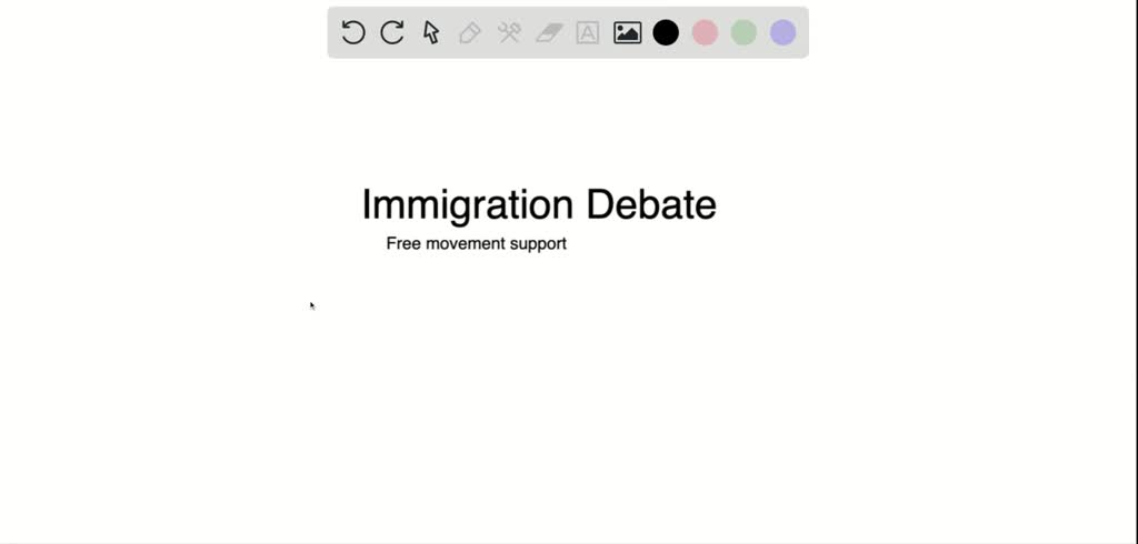 SOLVED:If someone favors the free movement of labor within the United ...