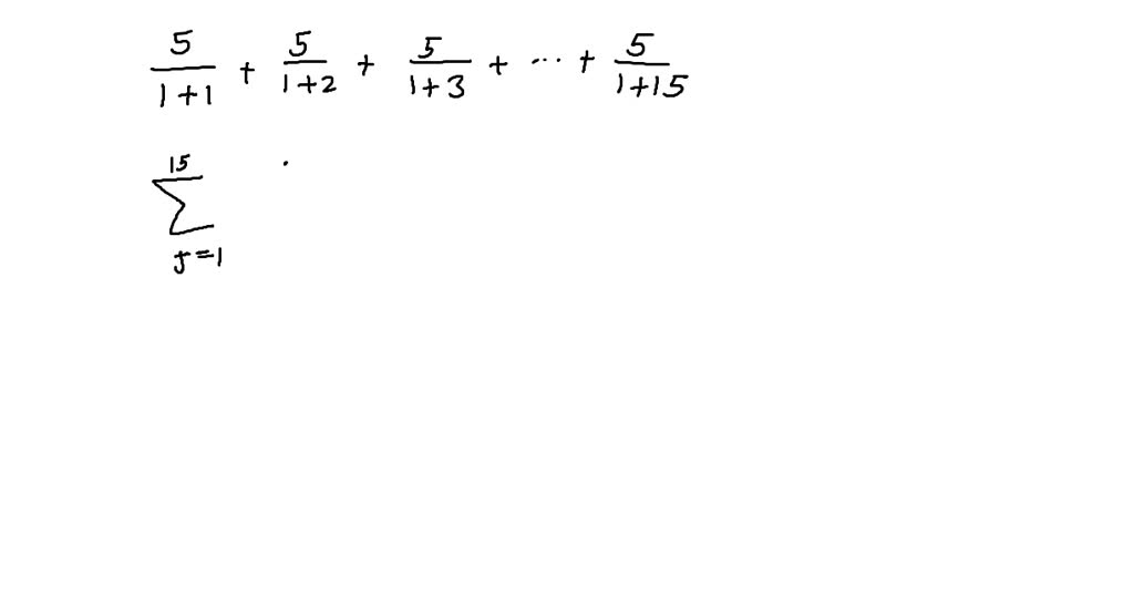 SOLVED Use Sigma Notation To Write The Sum Then Use A Graphing Utility