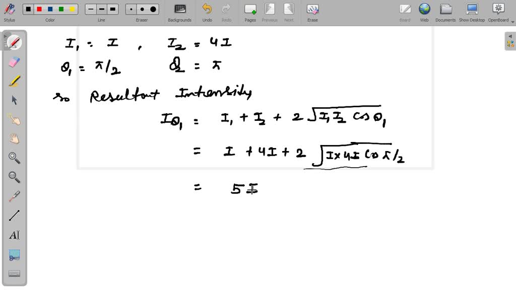 Solved The Path Of Difference Between Two Interfering Waves At A Point