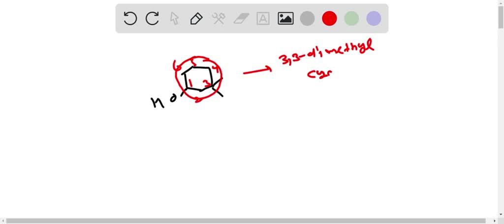 SOLVED:The IUPAC name of the following compound is (a) 3,3-dimethyl-1 ...