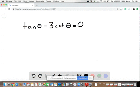 SOLVED:Solving Trigonometric Equations by Using Identities Solve the ...