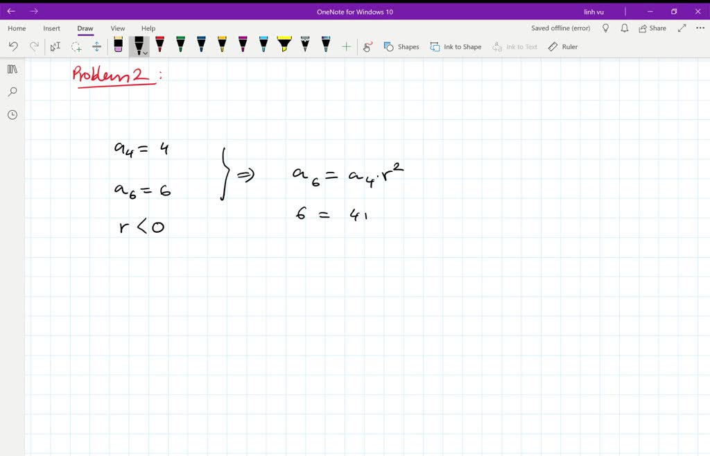 Find the fifth term in a geometric sequence in which the fourth term is ...