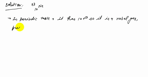 ⏩SOLVED:Neon-23 is designated as 10^23 Ne. Where is it in the… | Numerade