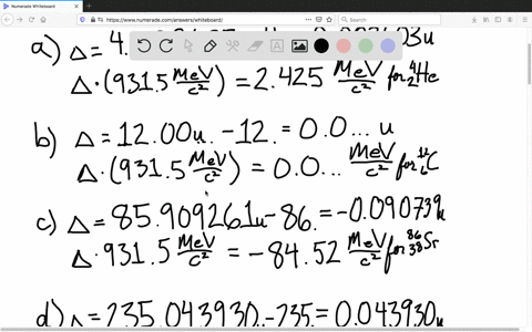 Chapter 30, NUCLEAR PHYSICS AND RADIOACTIVITY Video Solutions, Physics ...