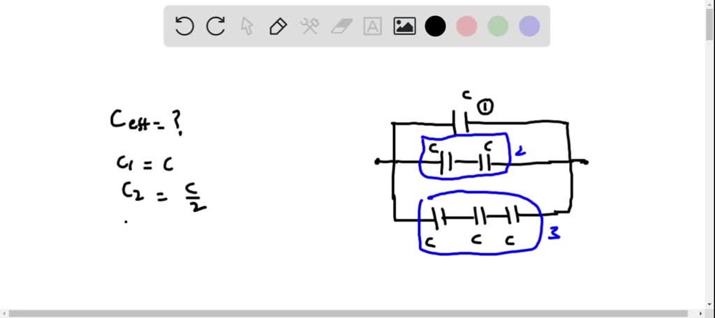 Evaluate the equivalent capacitance of the configuration shown in Figure P26.18. All the ...