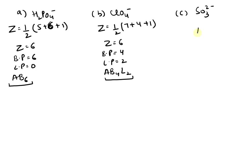 SOLVED:Using the VSEPR theory, predict the molecular structure of each of the following ...
