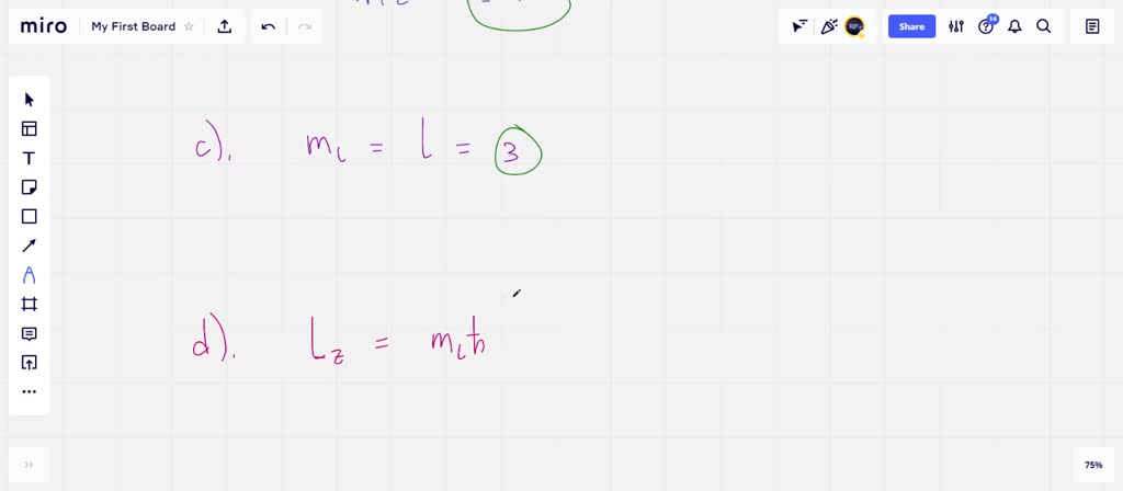 ⏩SOLVED:An electron is in a state with ℓ=3. (a) What multiple of h ...