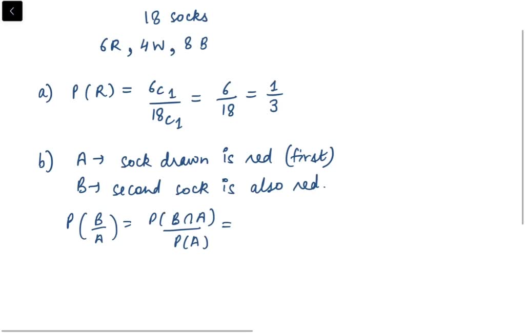 SOLVED These Exercises Involve The Probability Of The Intersection Of