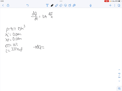 SOLVED: Un estanque de agua a 0^∘ C se cubre con una capa de hielo de 4 ...