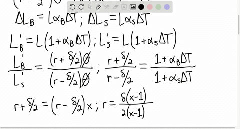 SOLVED:The figure shows a temperature-compensated pendulum in which ...
