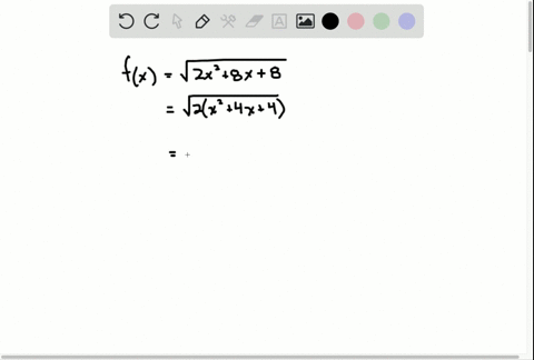 ⏩SOLVED:Find a simplified form of f(x) . Assume that x can be any ...
