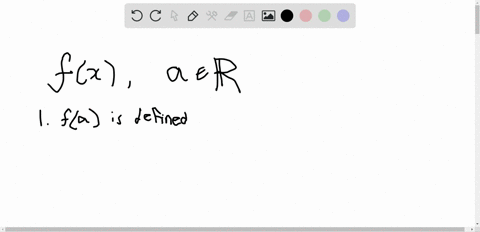 SOLVED:Give the three conditions that must be satisfied by a function ...