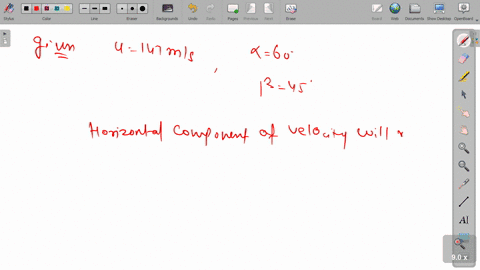 SOLVED:A projectile is thrown in the upward direction making an angle ...