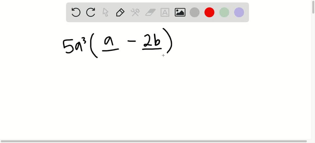 SOLVED:Construct a binomial whose greatest common factor is 5 a^3 ...