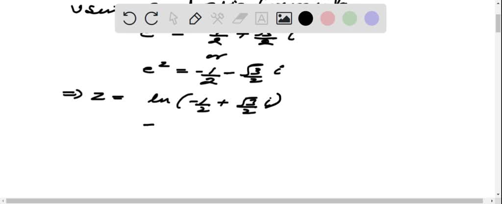 SOLVED:Find all values of z satisfying the given equation. e^2 z+e^z+1=0