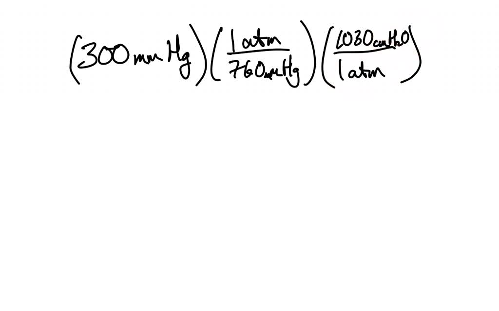 SOLVED:How tall must a water-filled manometer be to measure blood ...