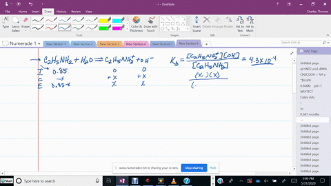 What is the (a) degree of ionization and (b) percent ionization of ...