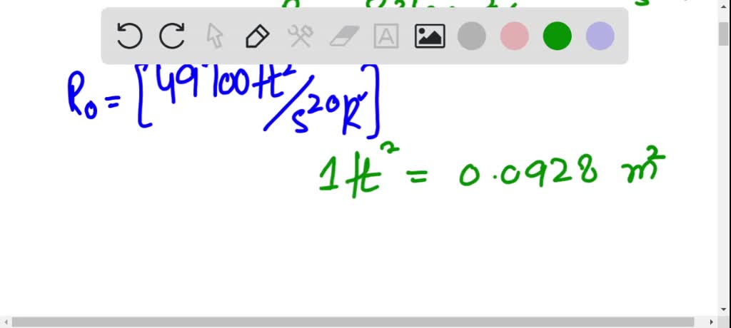 SOLVED:The universal gas constant R0 is equal to 49,700 ft^2 /(s^2 ·^∘ ...