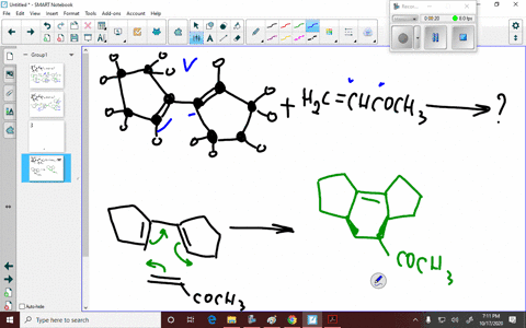 SOLVED:The first step in a synthesis of dodecahedrane involves a Diels ...