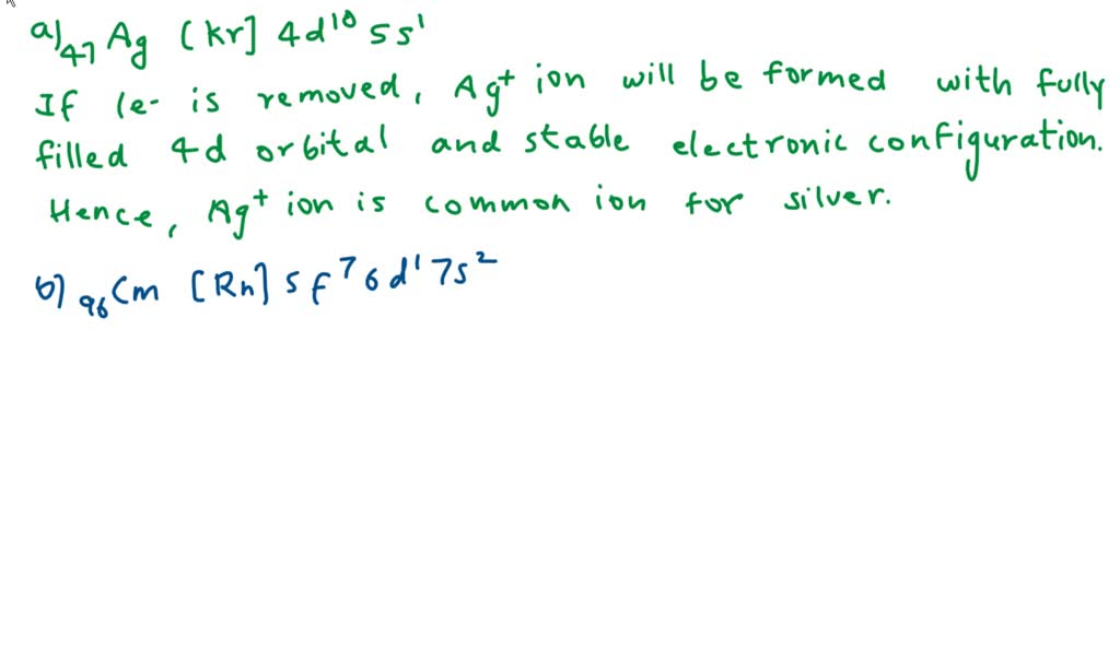 SOLVED:Briefly explain the following on the basis of electron ...