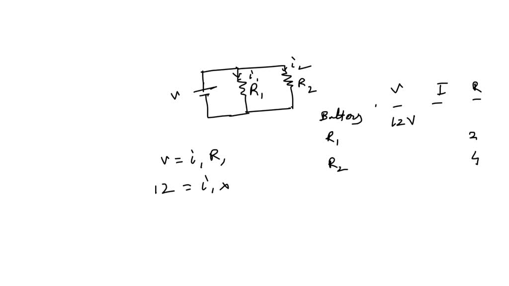 SOLVED:Using the formulas for series and parallel circuits, fill in the blanks in the tables ...