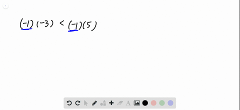 SOLVED:Determine whether inequality is true or false. (-1)(-3)