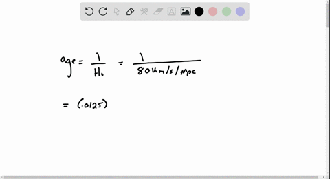 SOLVED: Hubble's First Attempt. Edwin Hubble's first attempt to measure ...