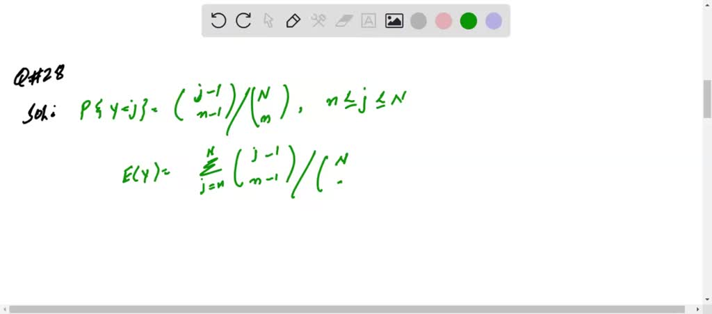 A box has eight balls, which are labeled from 1 to 8 . Let Y denote the ...
