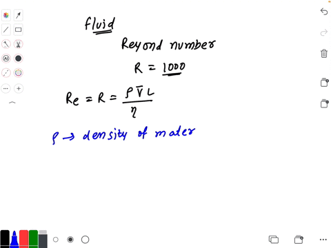 SOLVED:A flowing fluid has a Reynolds number of 1000 . Which statement ...