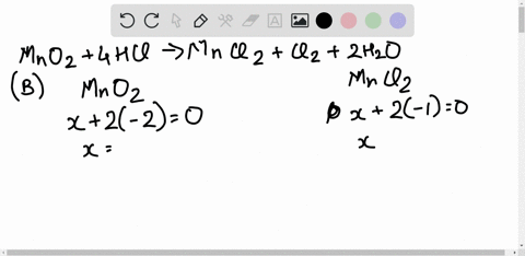SOLVED:MnO2 reacts with aqueous HCl to yield MnCl2(a q) and chlorine ...