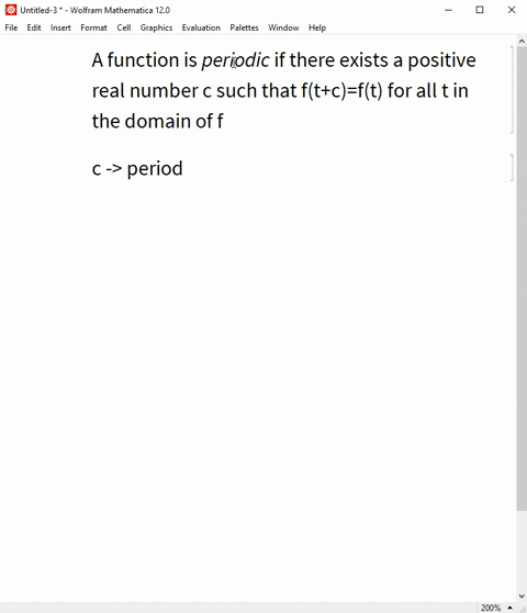SOLVED:A function f is when there exists a positive real number c such ...