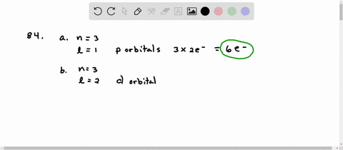 SOLVED:What is the maximum number of electrons in an atom that can have ...