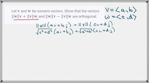 SOLVED:Find an example of three nonzero vectors 𝐚, 𝐛, and 𝐜 for which 𝐛 ≠𝐜, neither 𝐛 nor 𝐜 is ...
