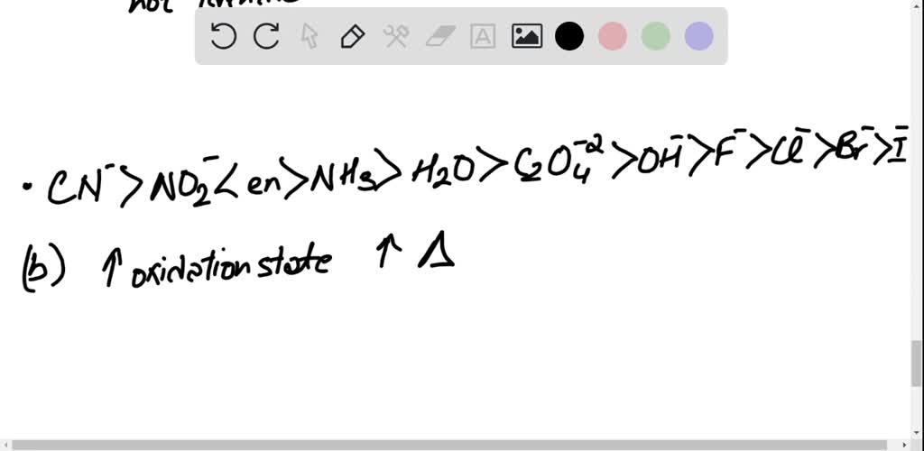 (a) Explain the origins of MLCT and LMCT absorptions in the electronic ...