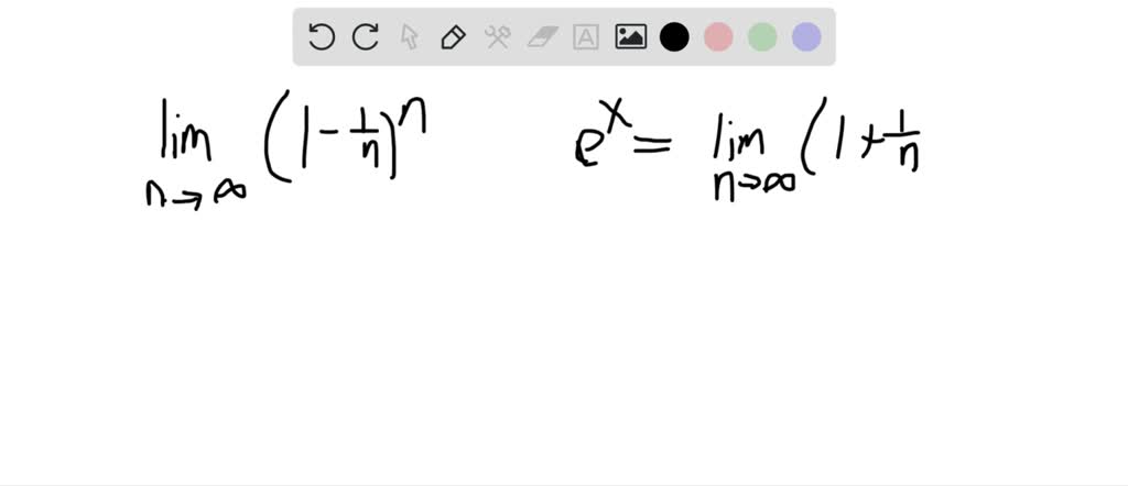 SOLVED:Find the limit. limn →∞(n+(1)/(n))^1 / n