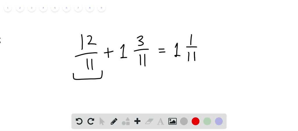 SOLVED Add Write The Answer As A Mixed Number In Simplest Form 12 