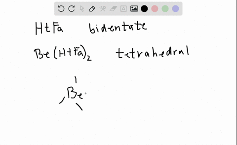 SOLVED:The compound 1,1,1 -trifluoroacetylacetone (tfa) is a bidentate ...
