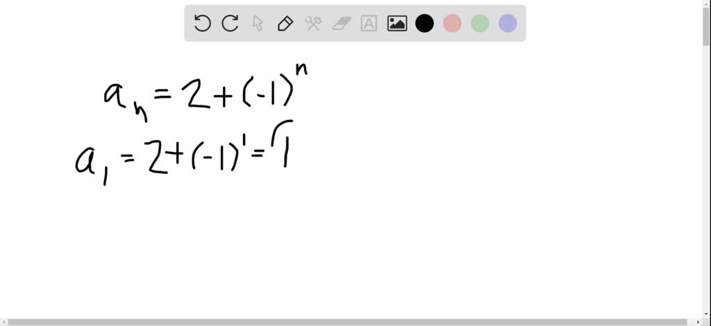 VIDEO solution:Finding Terms of a Sequence Each of Exercises 1-6 gives a formula for the n th ...