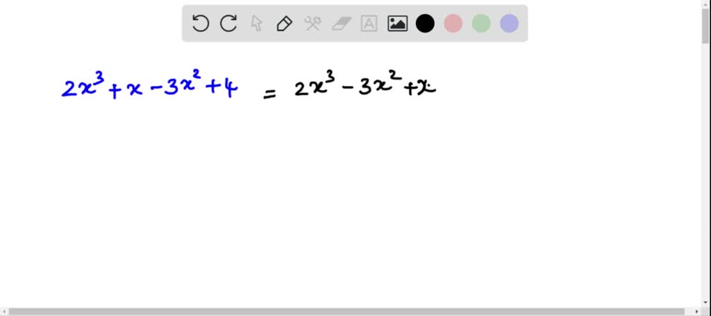 SOLVED:Arrange each polynomial in descending powers of x, state the ... SOLVED:Arrange each polynomial in descending powers of x, state the ...