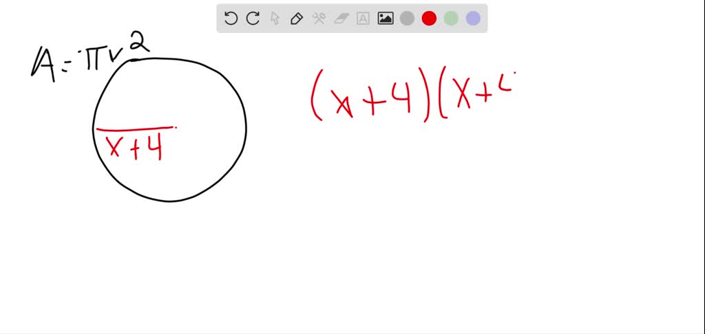 ⏩SOLVED:The equation of a circle in the x y -plane is shown above ...
