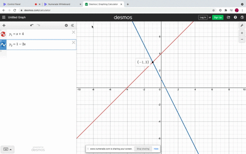 SOLVED:Exercises 53-58 : Use the intersection-of-graphs method to solve ...